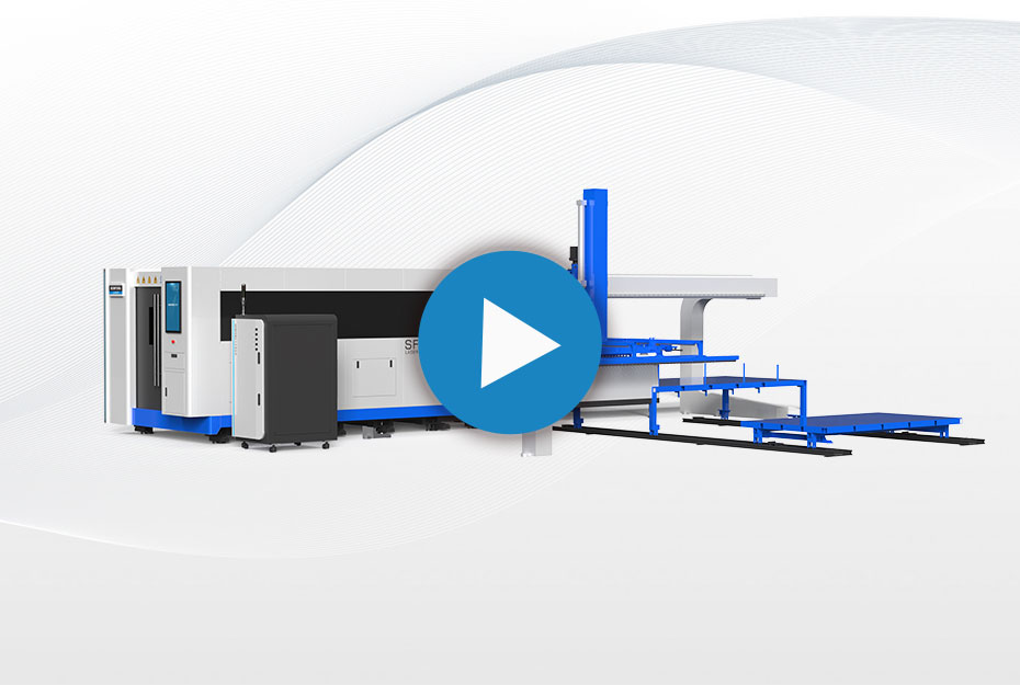 Auto loading and unloading system - SENFENG LASER